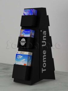 Scaparato ofrece mejores exhibidores de revistas a su medida