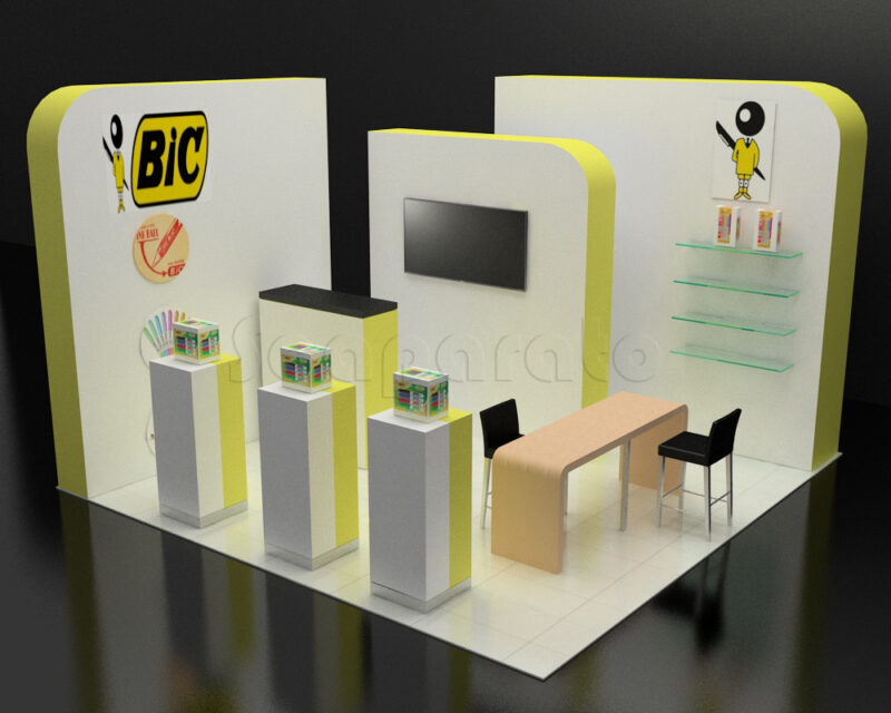 Stands para exposicion con la que pueden tener un gran impacto.