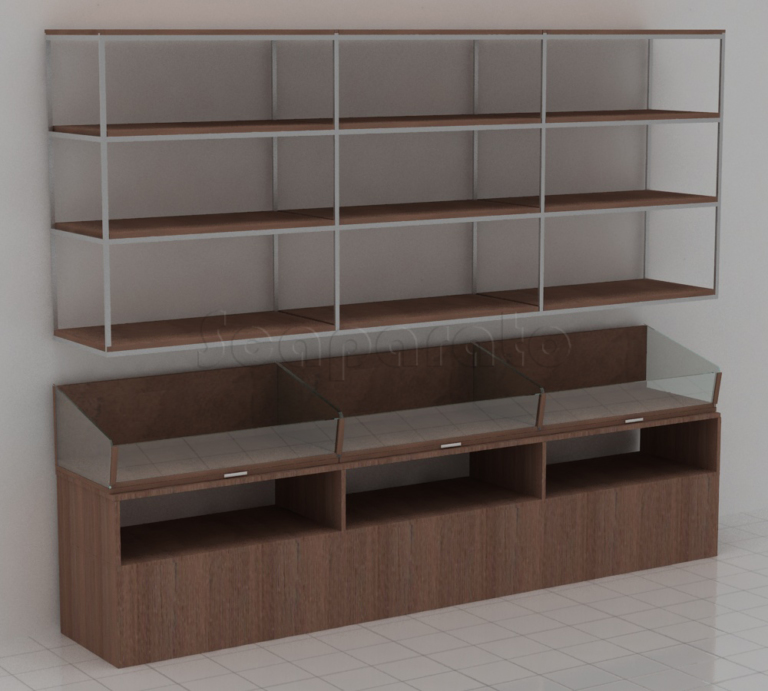 Estantes para panaderia de madera luce como profesional.